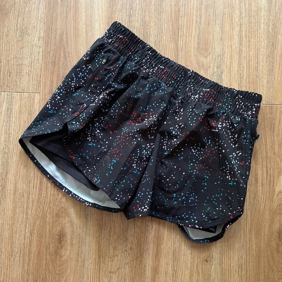 Avia | Shorts | Avia Athletic Mid Rise Loose Running Shorts Black Multi ...